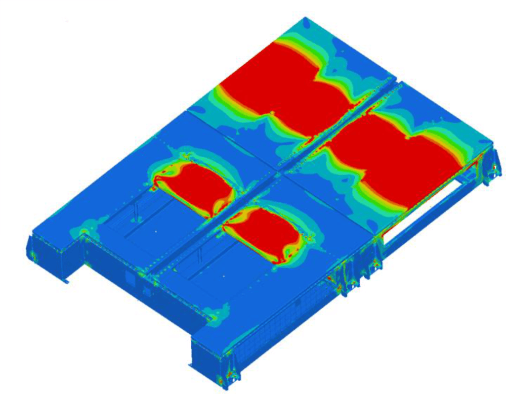 Structural optimization for air conditioning systems in rail vehicles ...